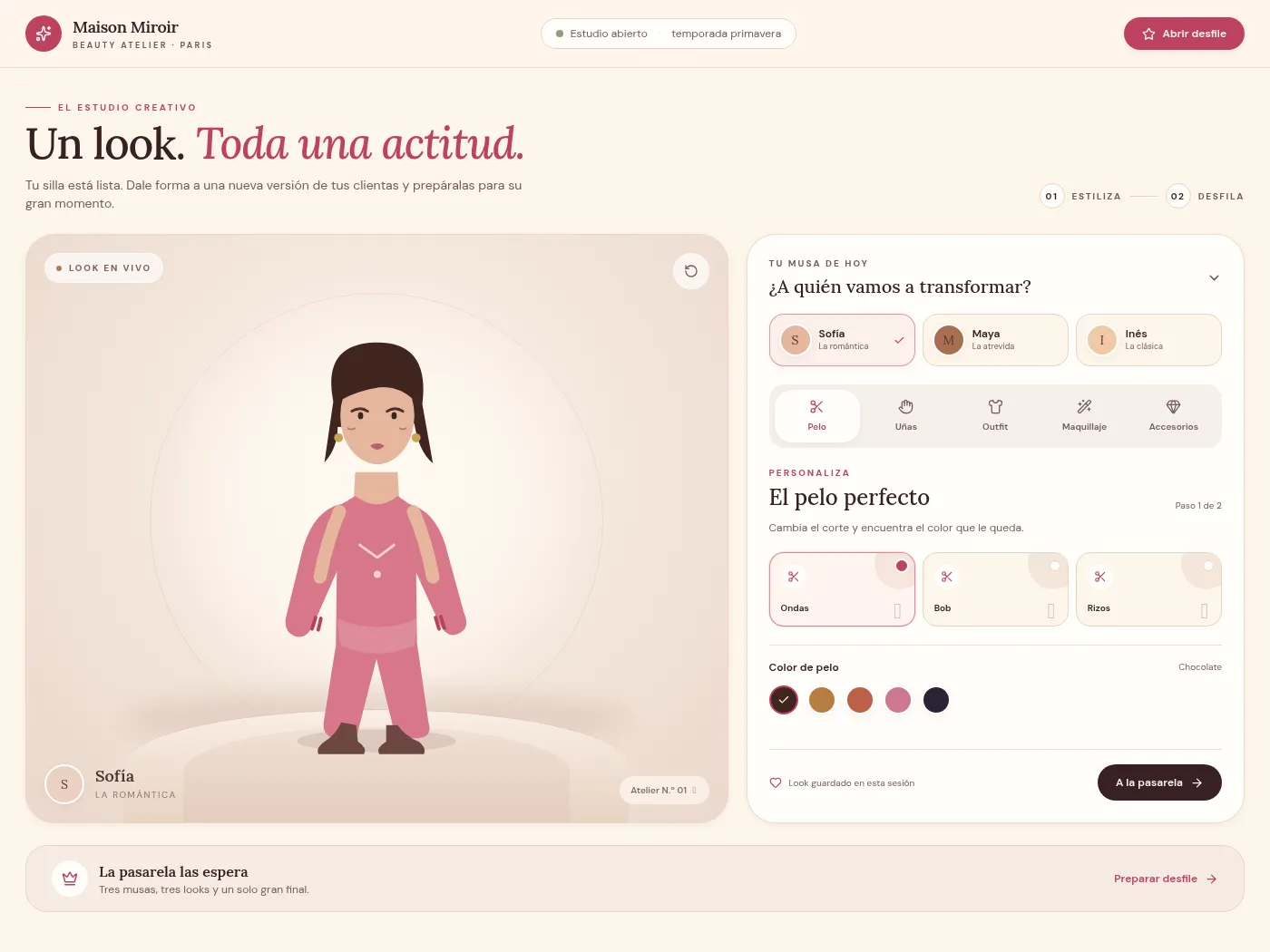 Virtual Beauty Salon