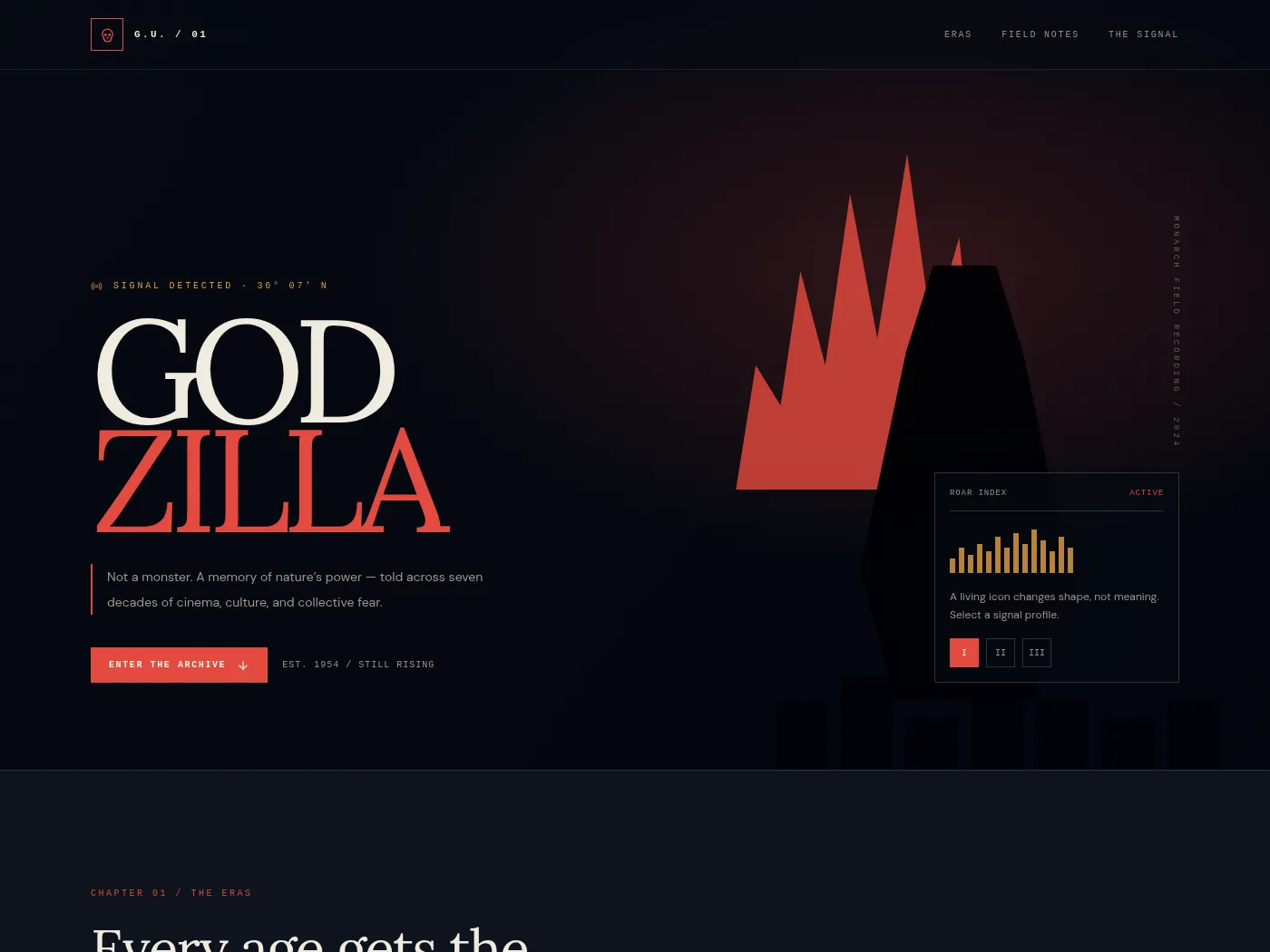 Godzilla Universe Hub