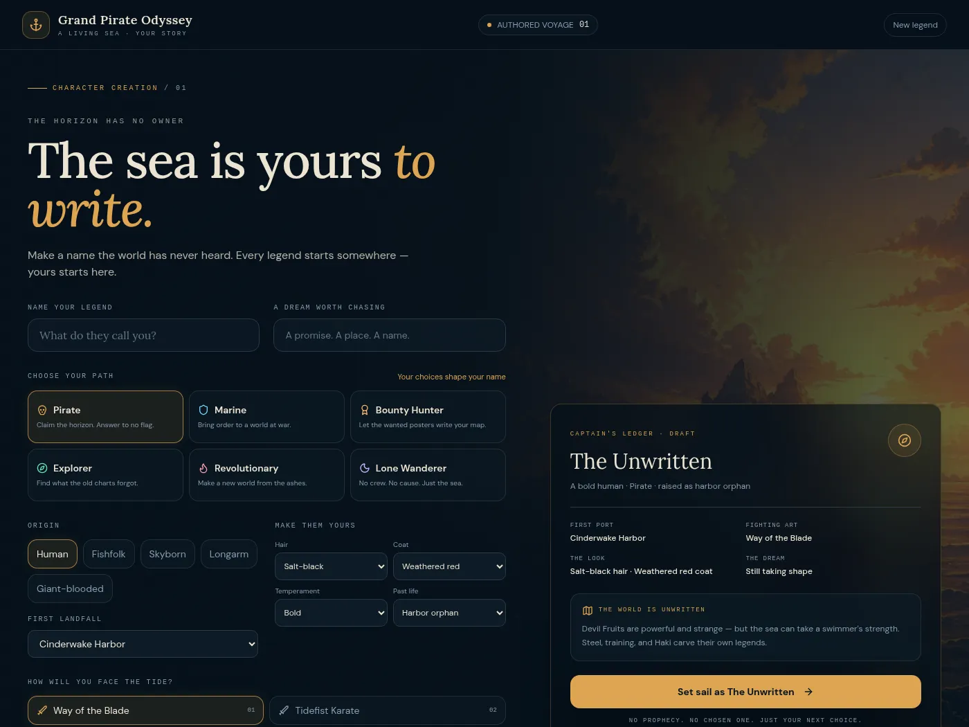 Grand Pirate Odyssey
