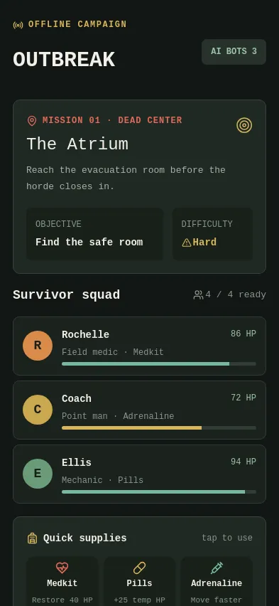 Left 4 Survival Mobile