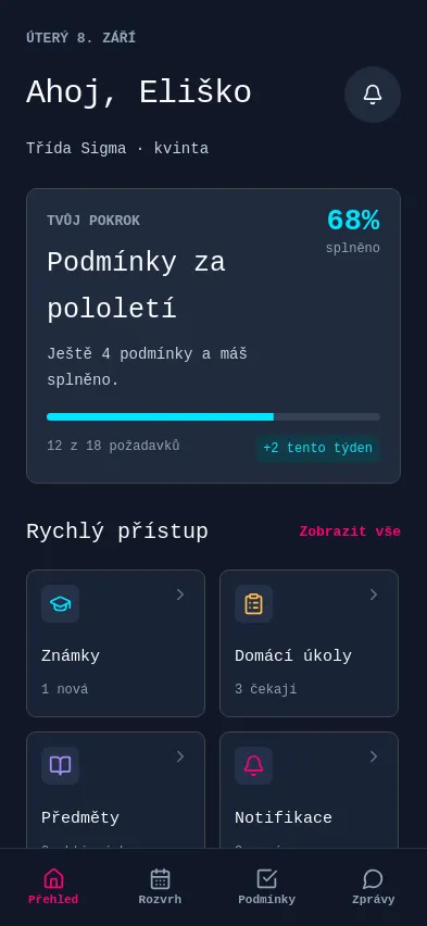 ePodmínkáč Mobile Hub