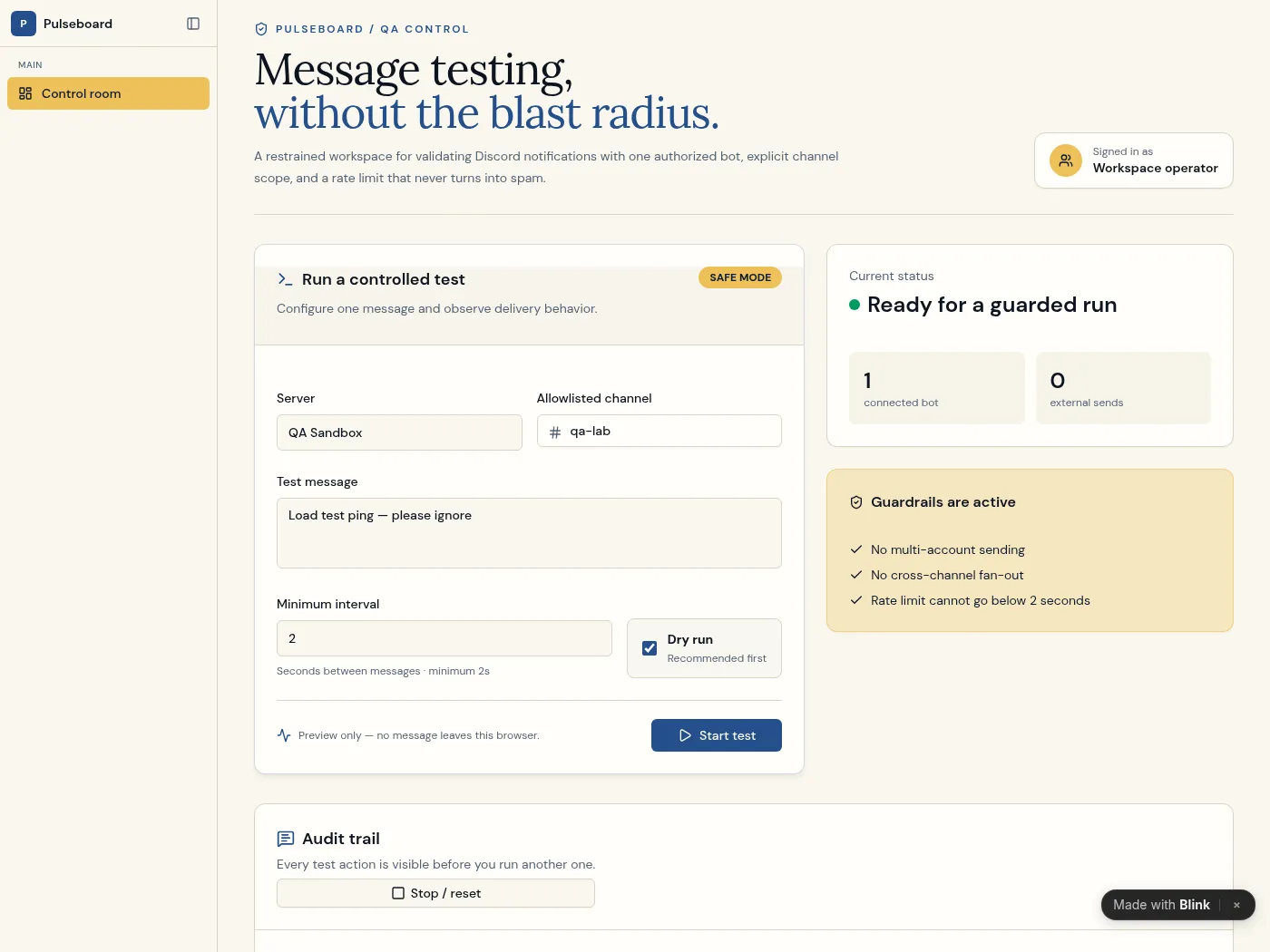 Discord Server Reset Tool