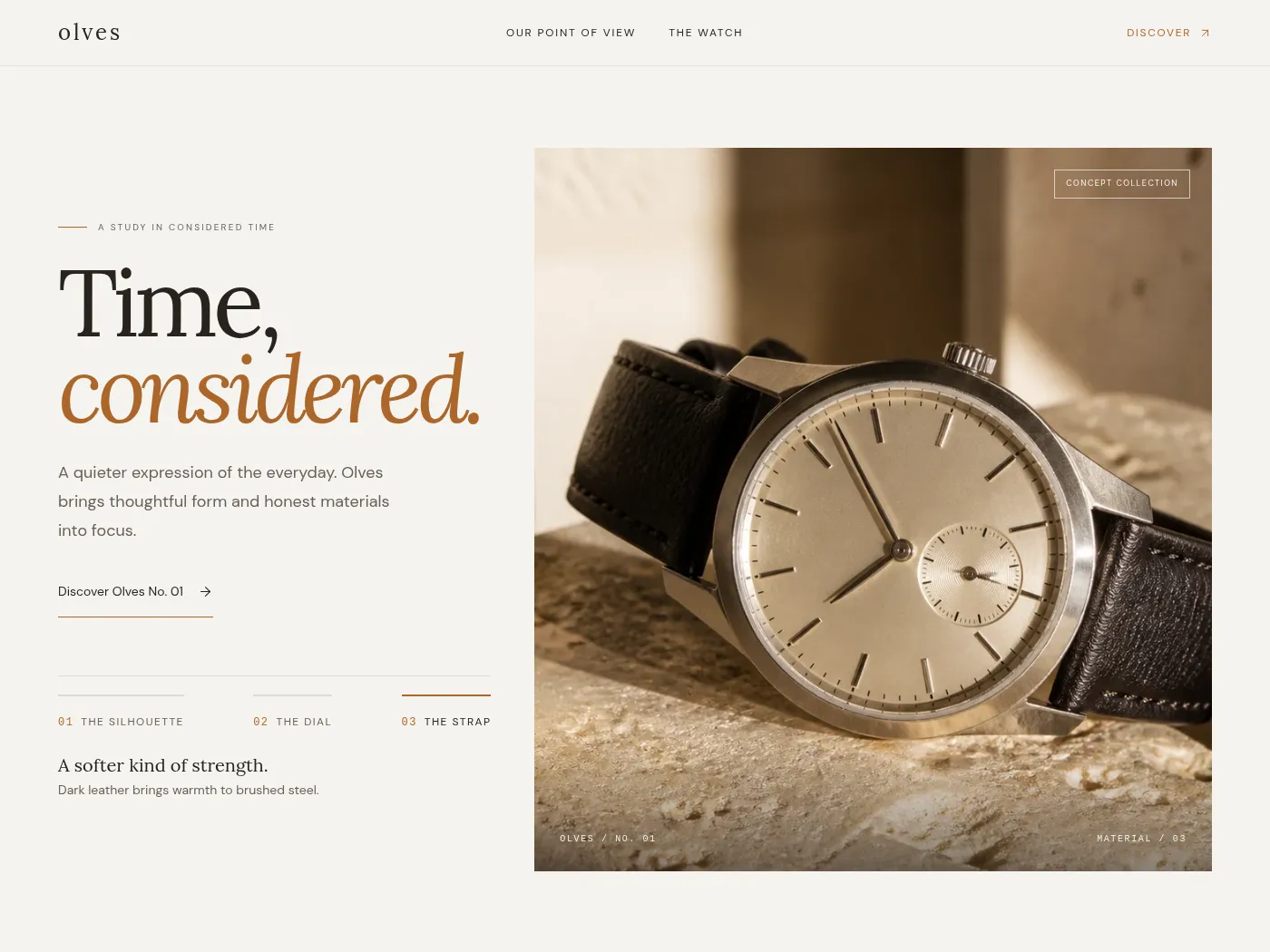 Olves Watch Showcase