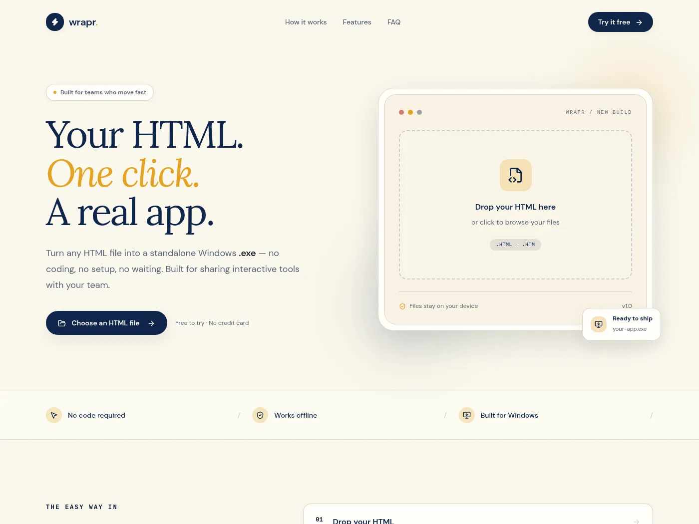 HTML to EXE Converter