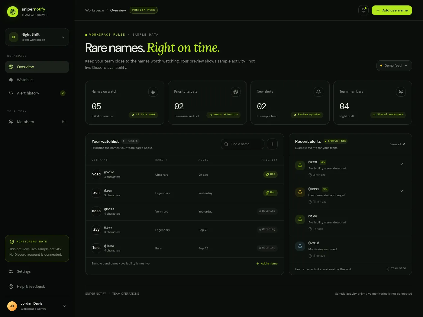 Sniper Notify