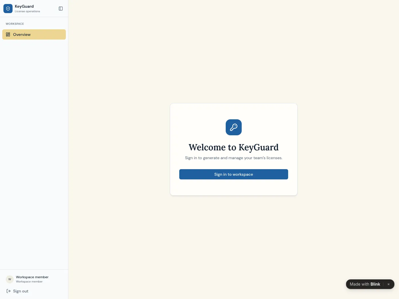 KeyGuard Manager