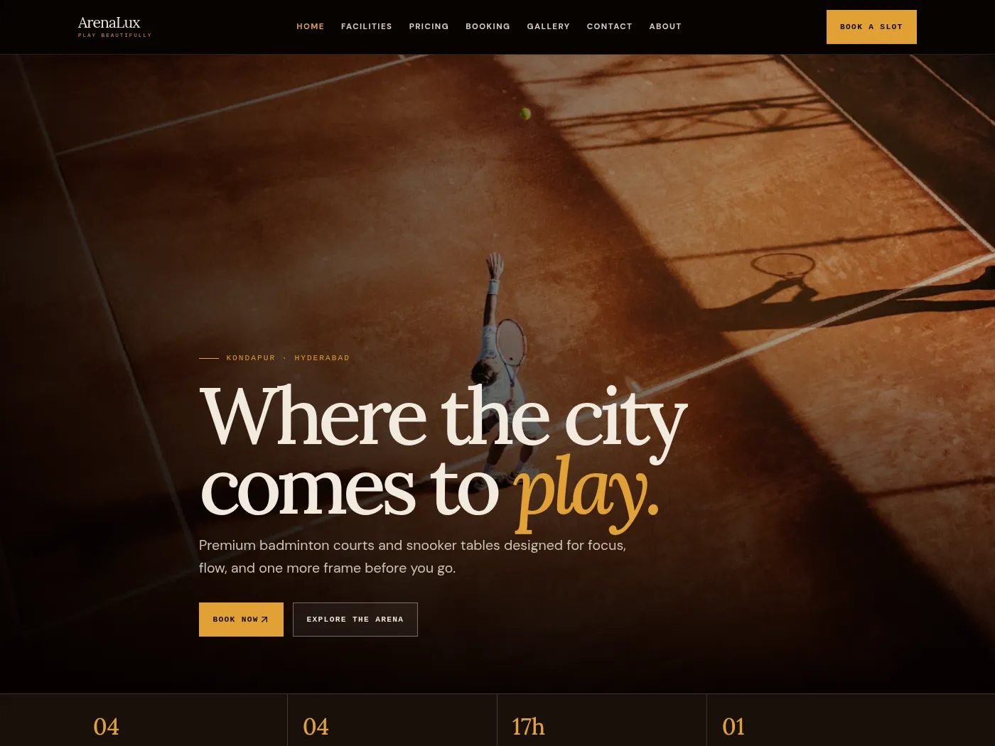 ArenaLux Website