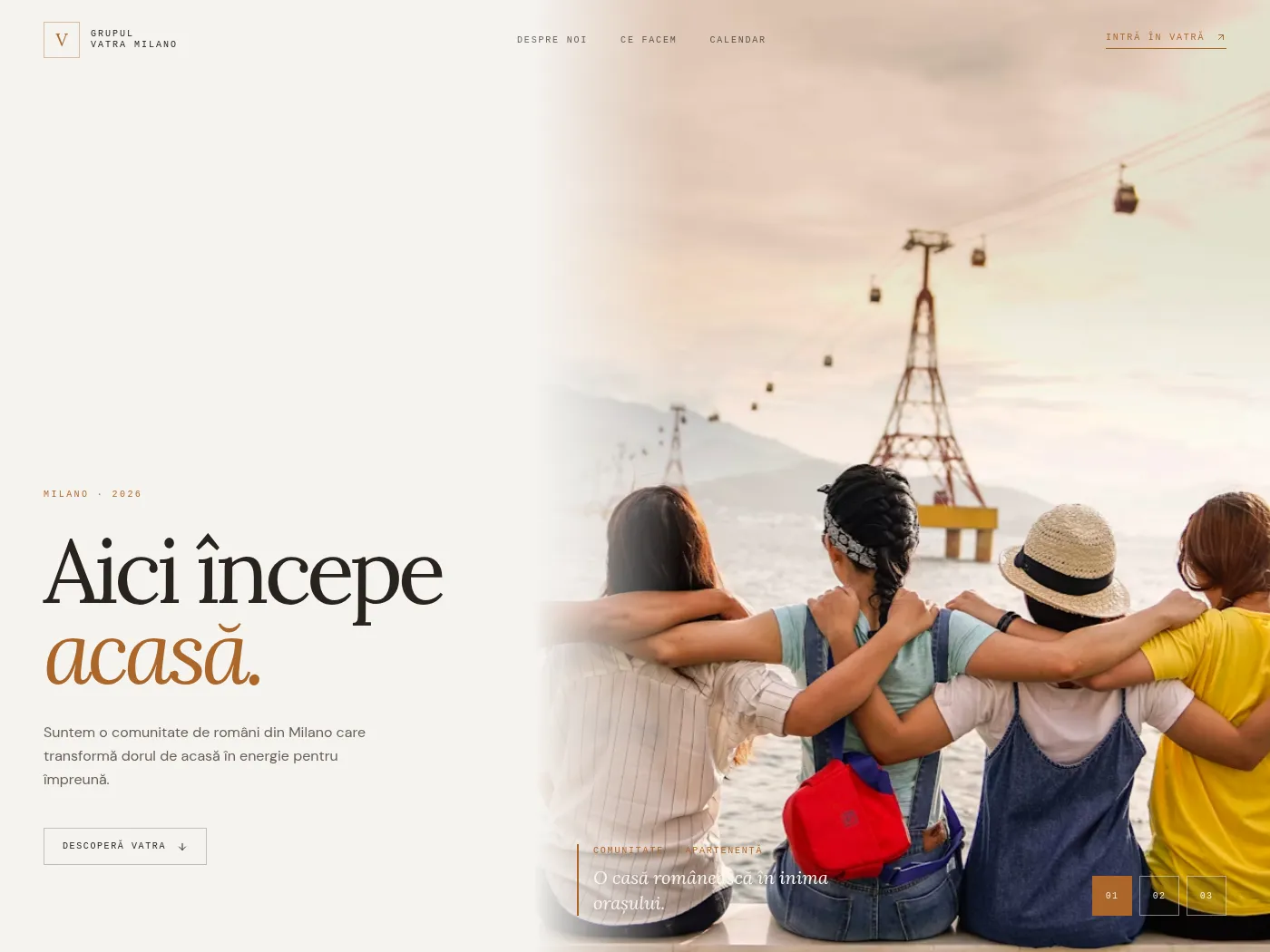Vatra Milano Landing