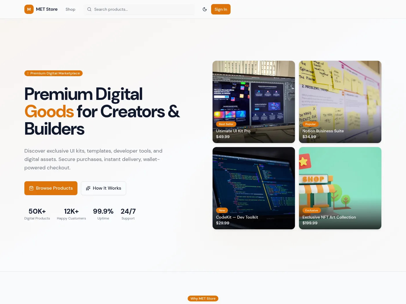 MET Store Marketplace