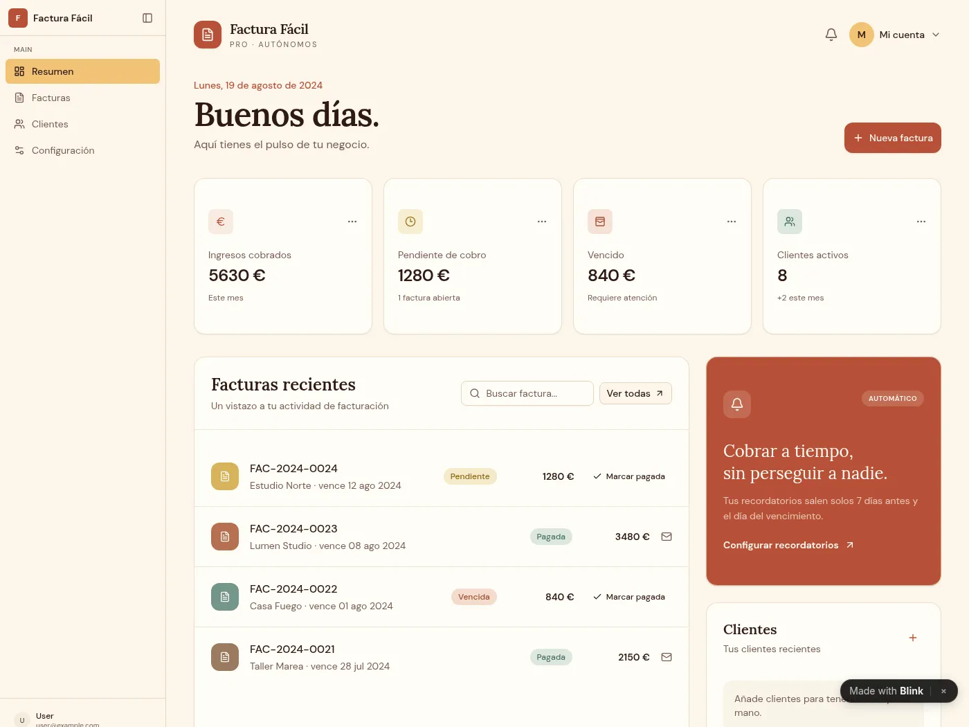 Factura Fácil Pro