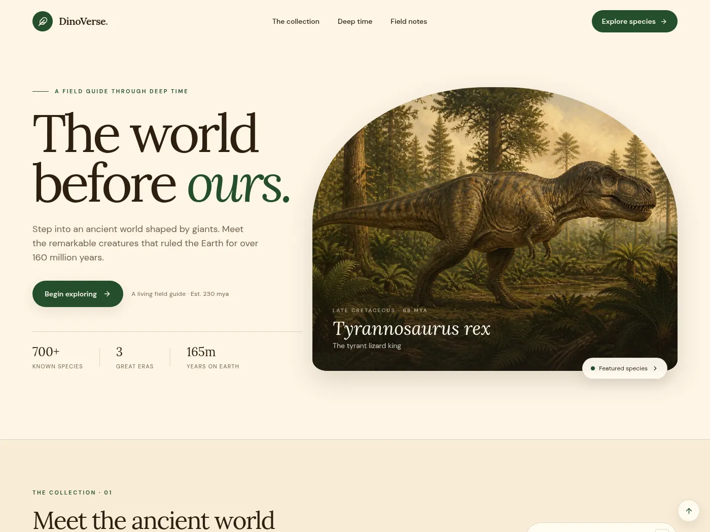 DinoVerse Encyclopedia