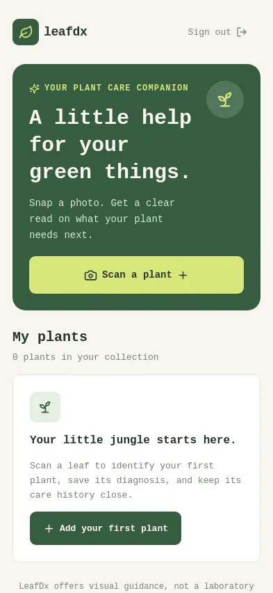 LeafDx Mobile