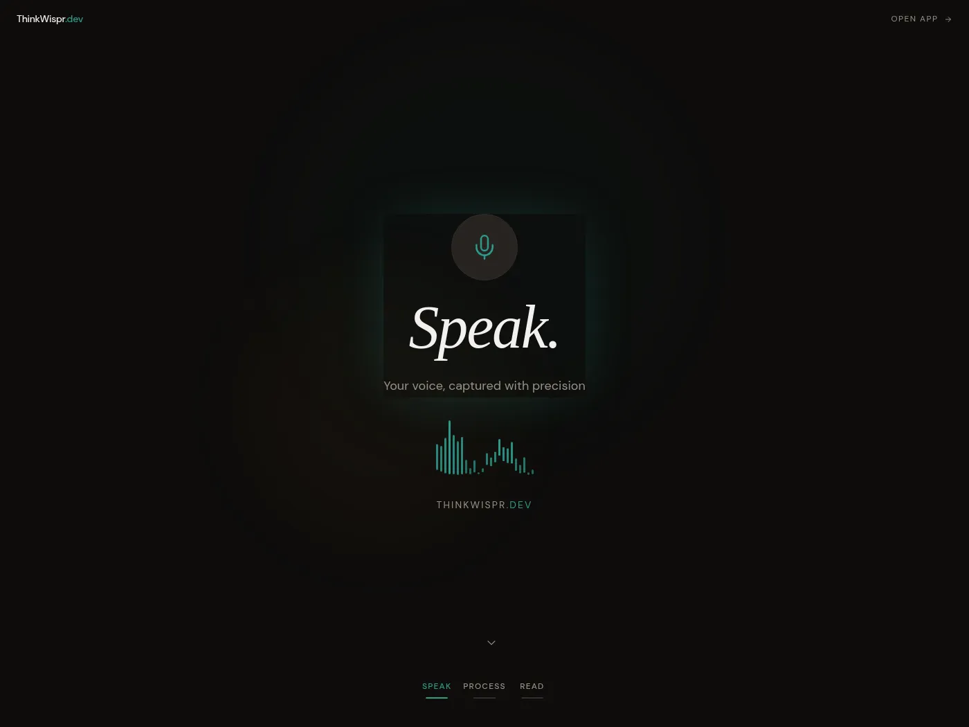ThinkWispr Portfolio Site