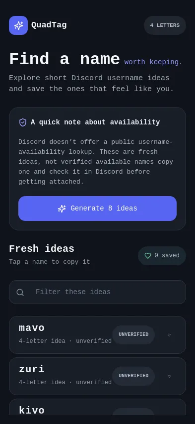QuadTag Finder