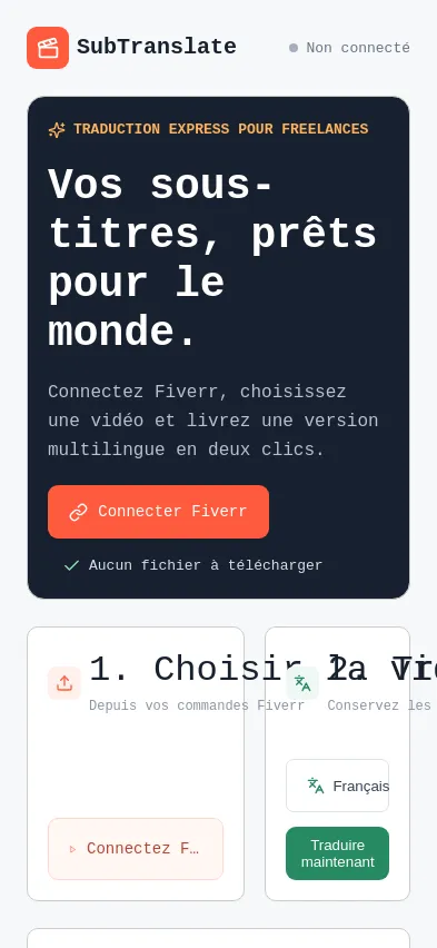 Fiverr Sub Translate