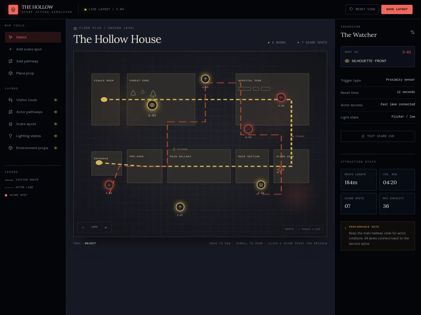 Haunted Map Designer