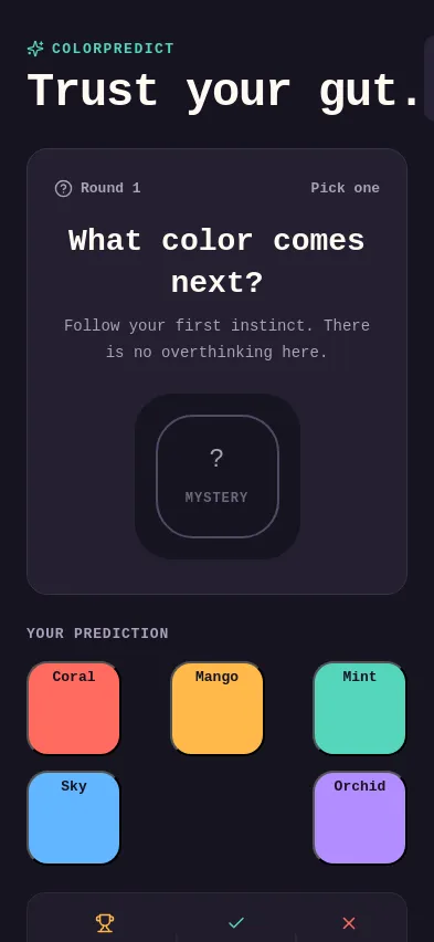 ColorPredict