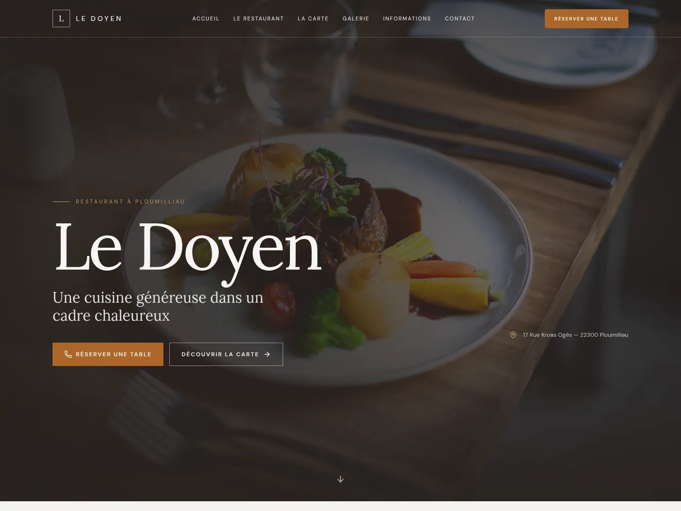 Le Doyen Signature Site