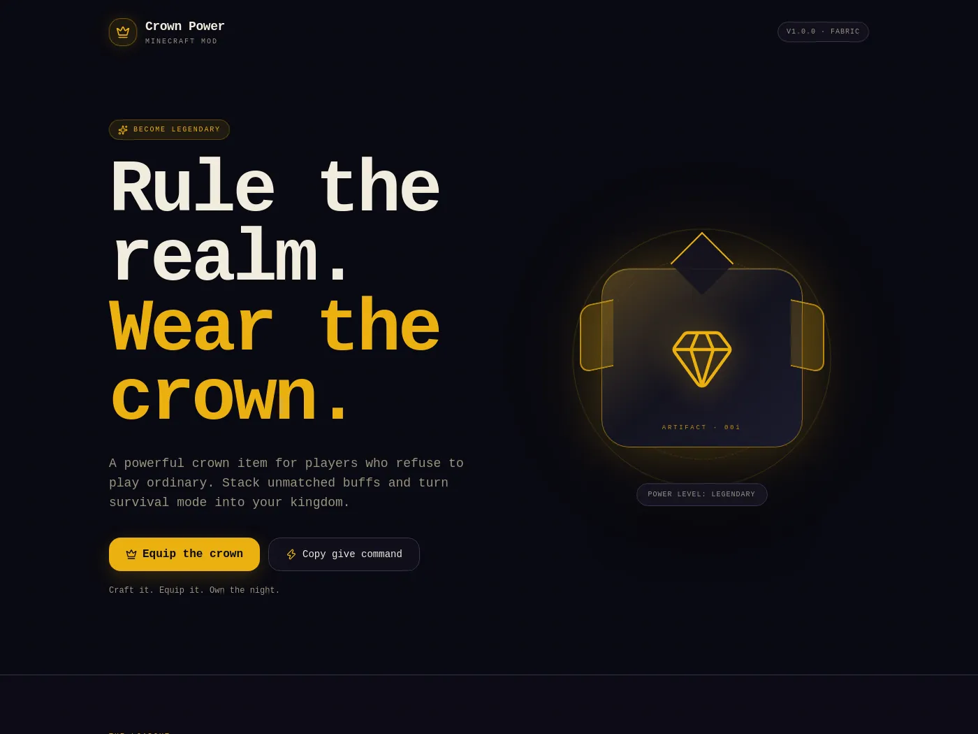 Crown Power Mod