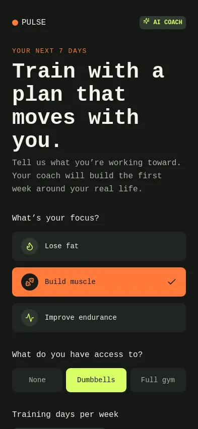 AI Workout Companion