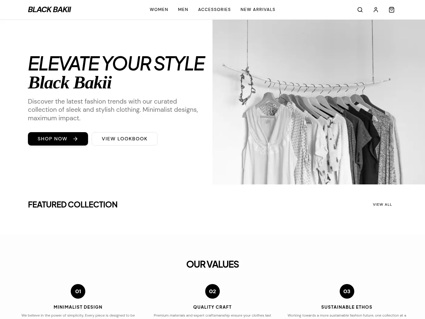 Black Bakii Fashion Hub