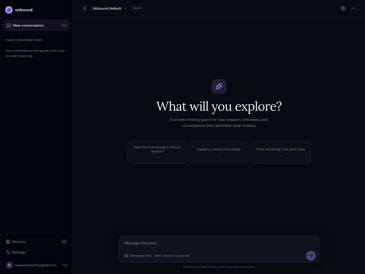 Unbound AI Chat Pro