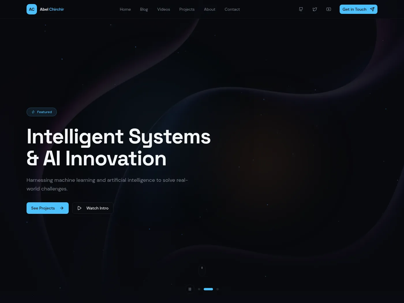 Animated Tech Portal