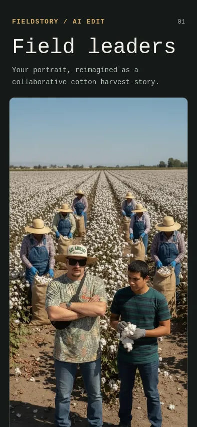 FieldStory Photo App