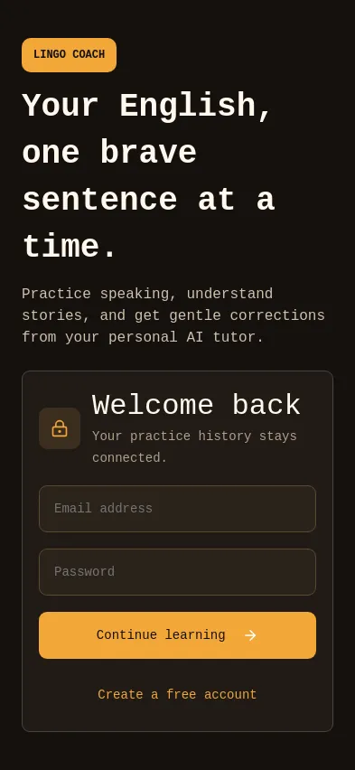 AI English Coach