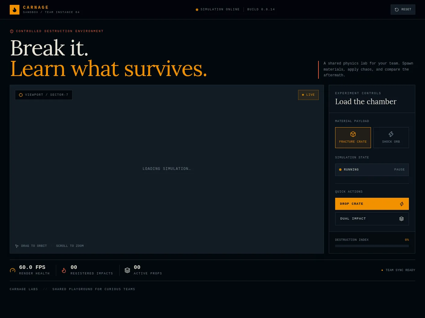 Carnage Sandbox