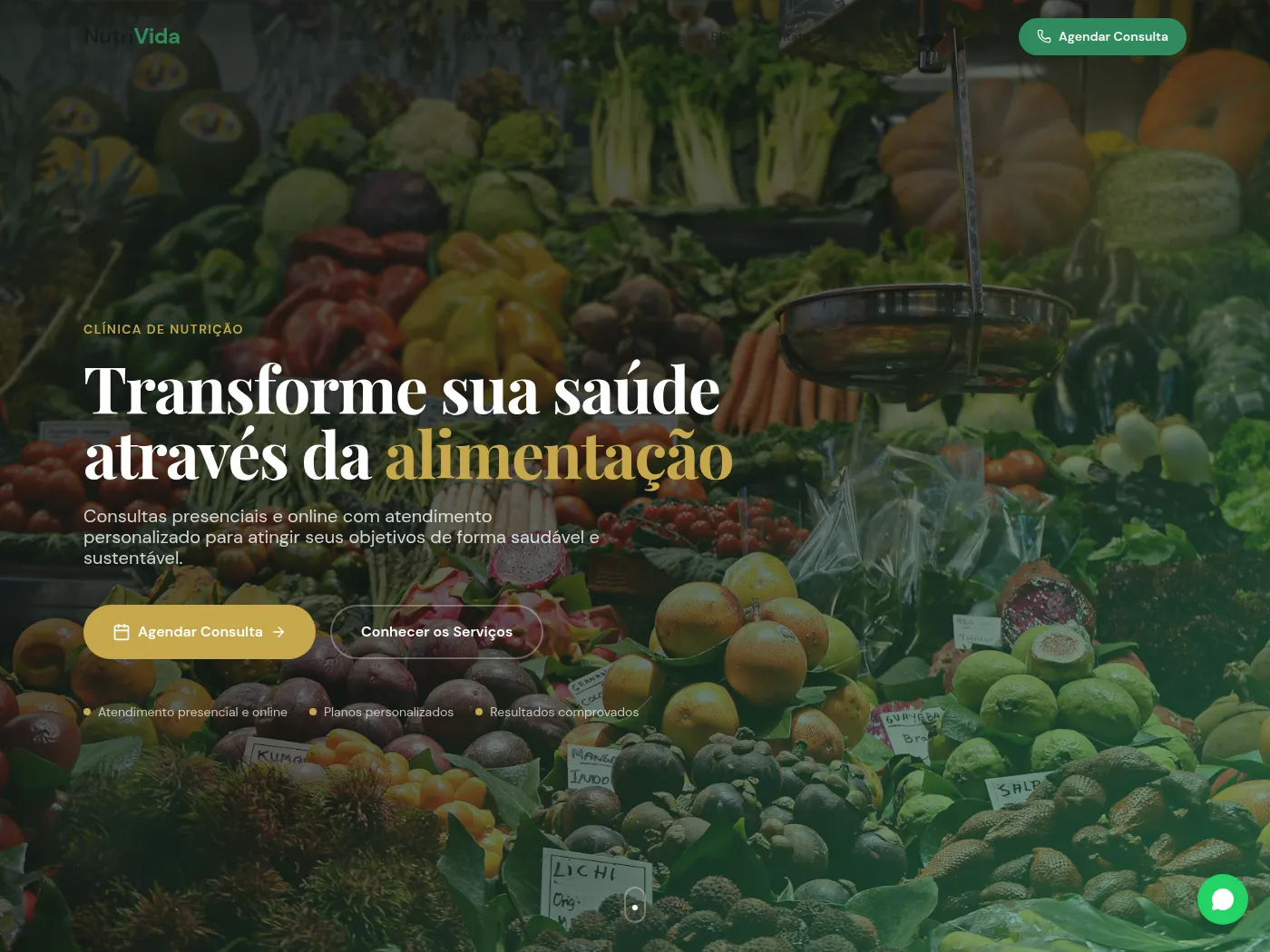 NutriVida Premium Site