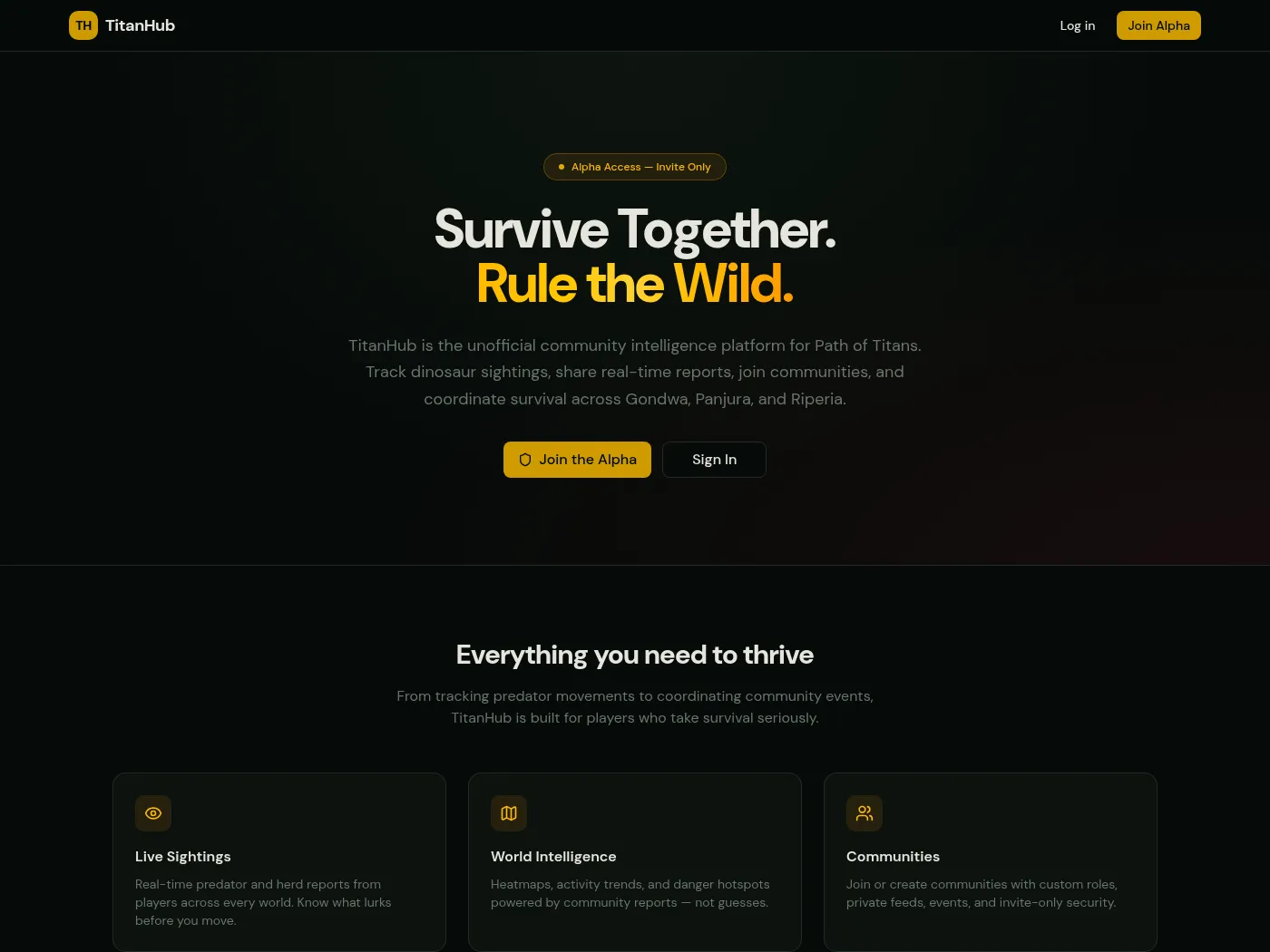 TitanHub Community Platform