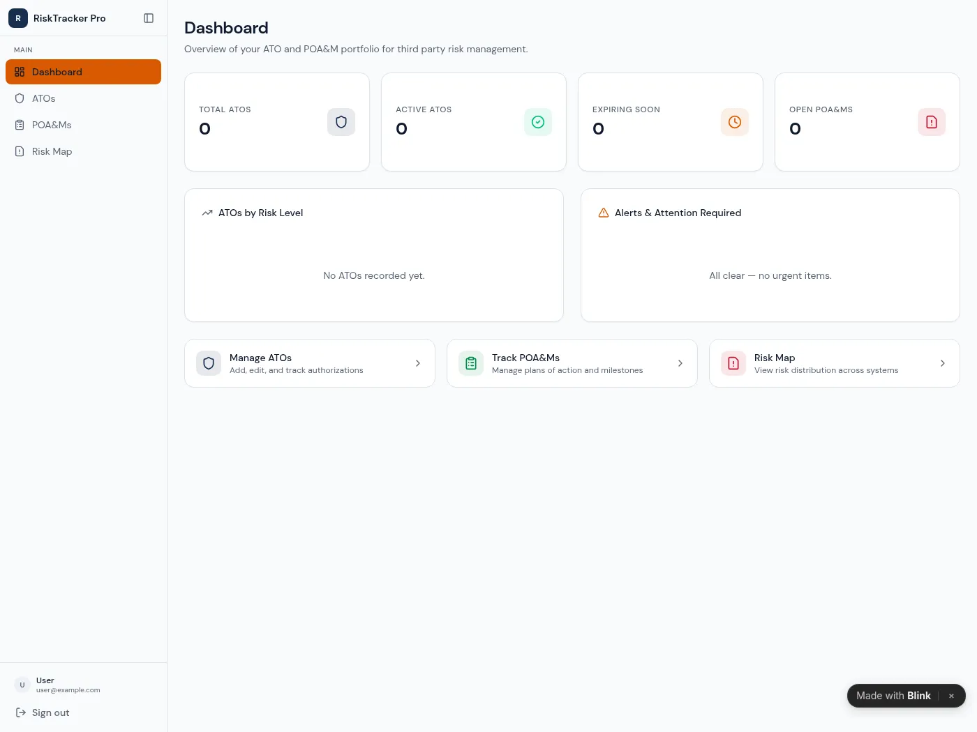 RiskTracker Pro