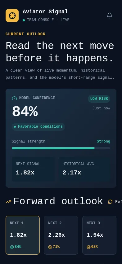 Aviator Signal Predictor