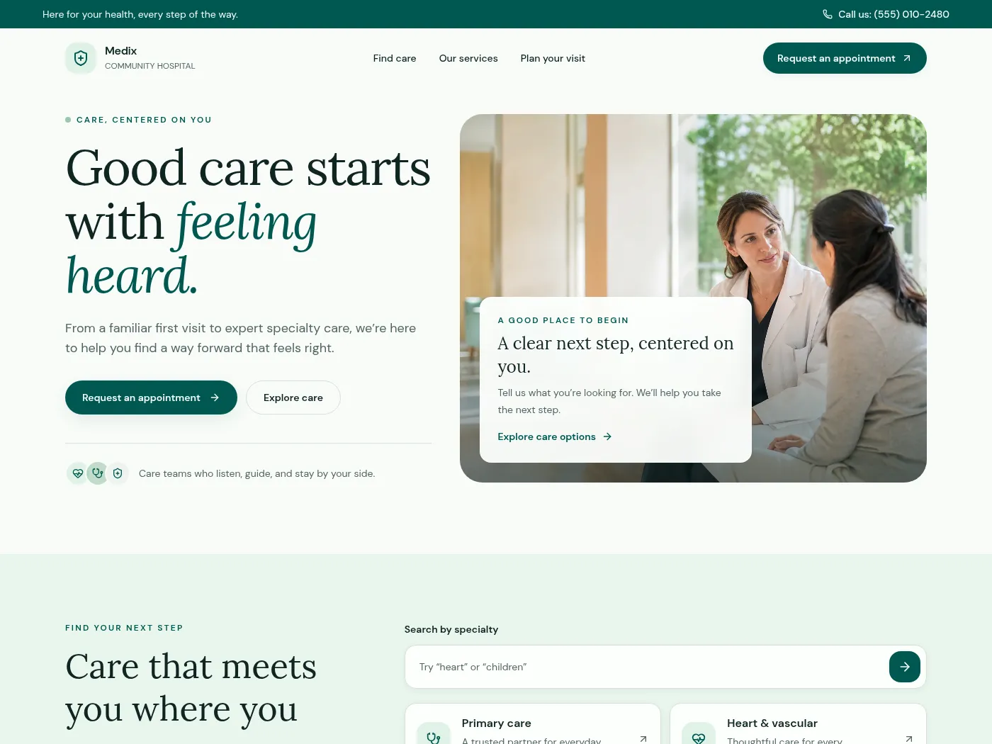 Medix Hospital Portal