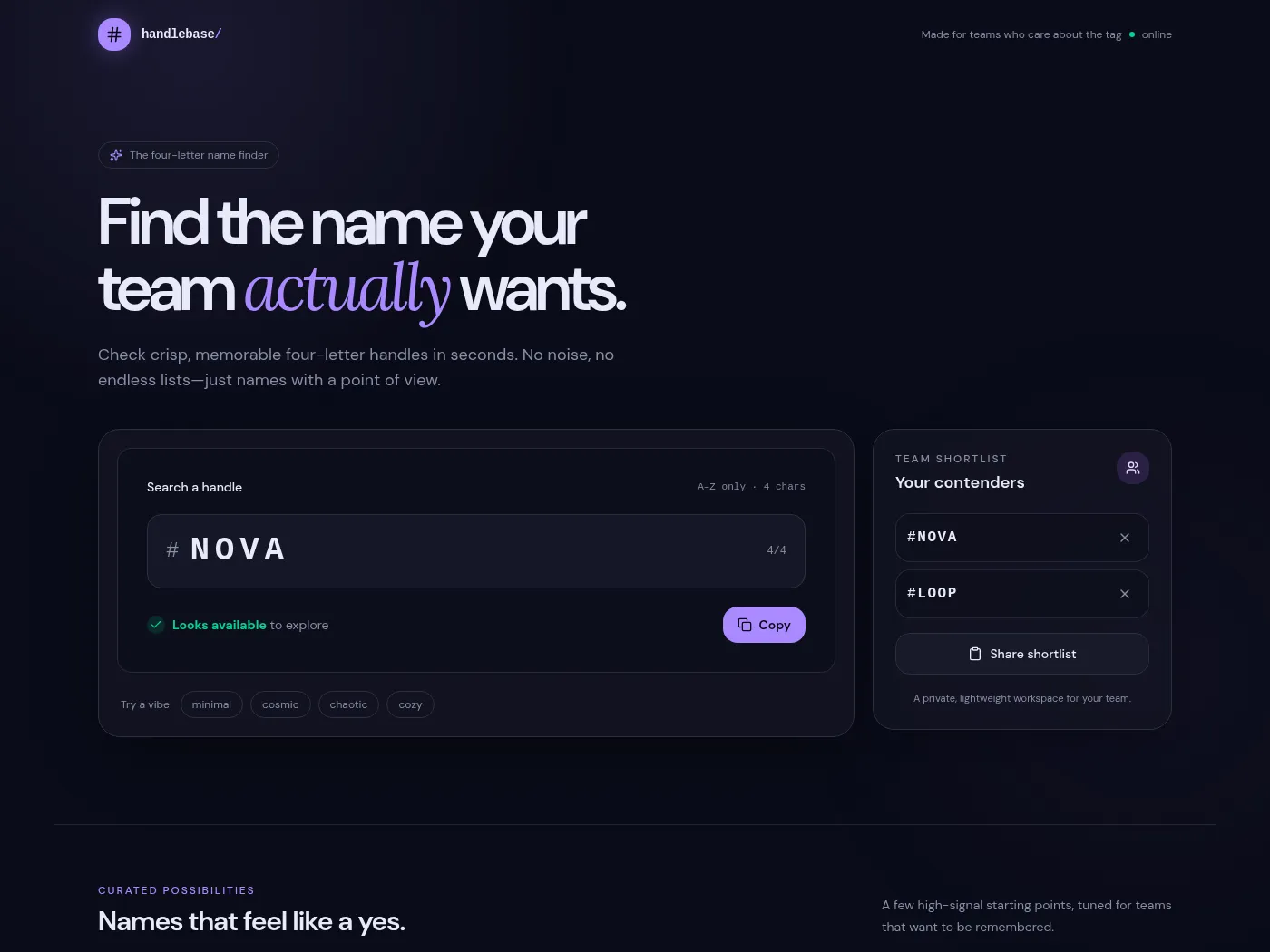 Discord Name Finder