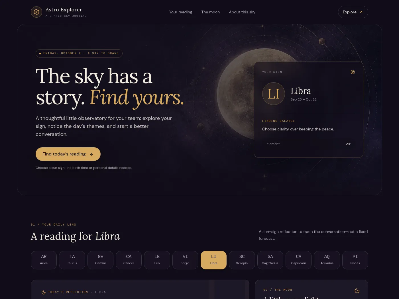 Astro Explorer Hub