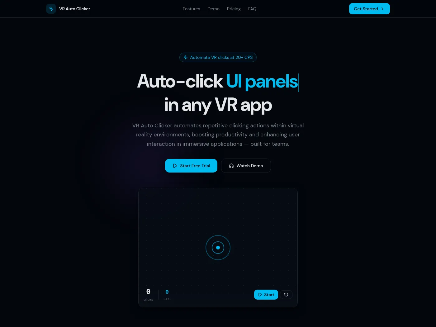 VR Auto Clicker