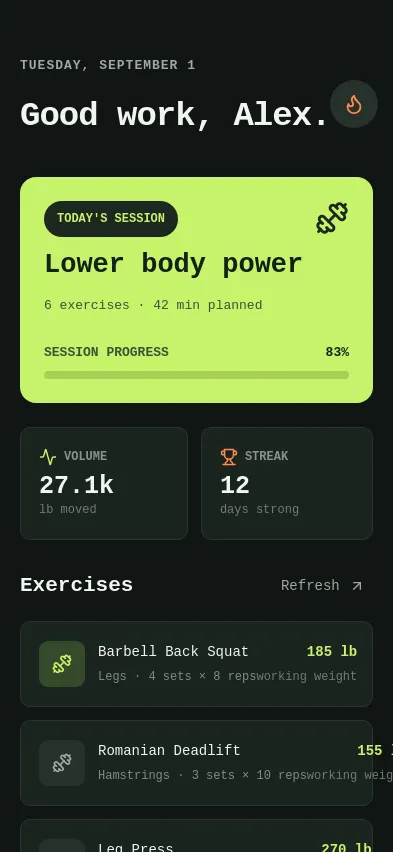 GymLog Pro