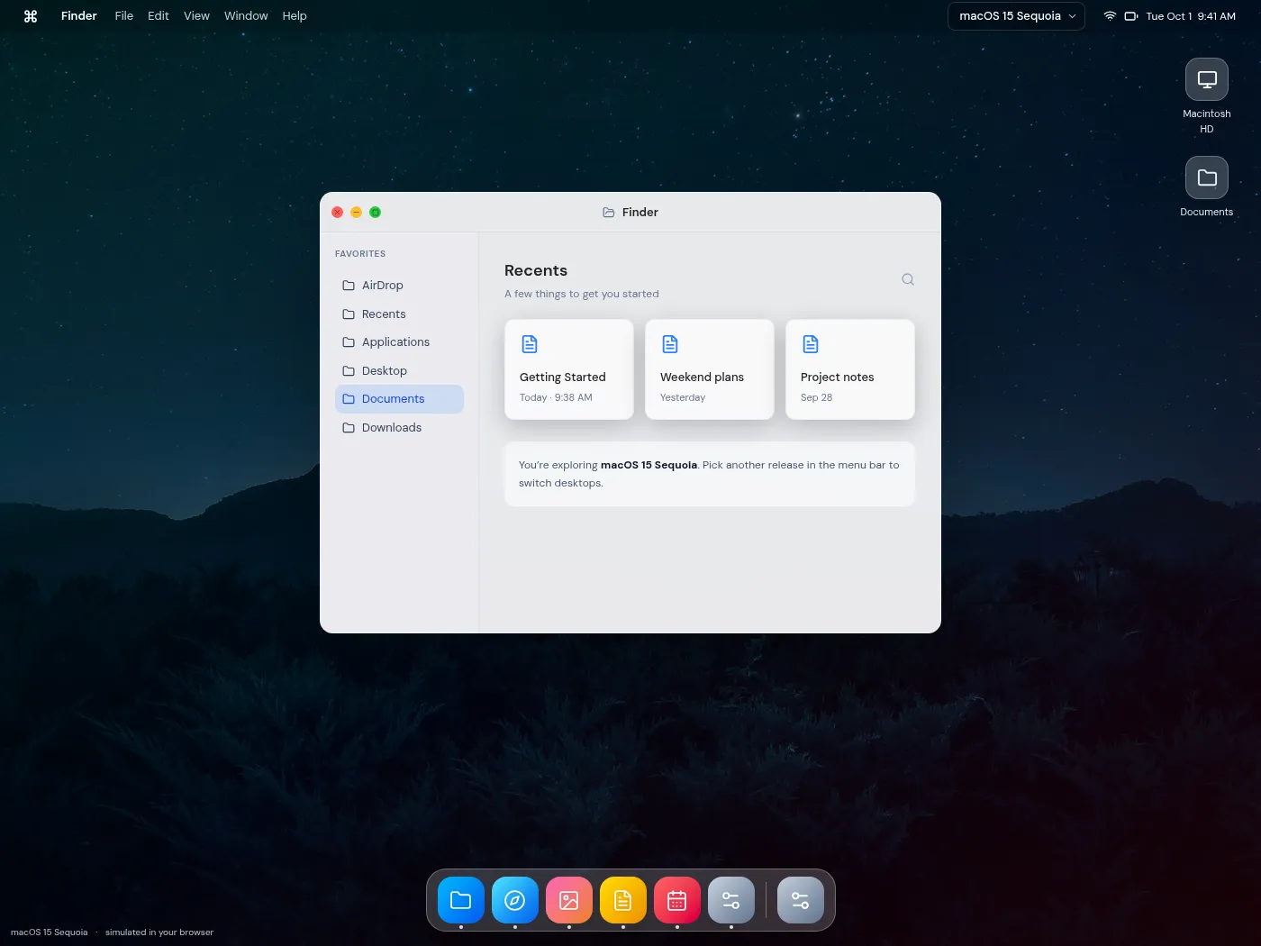 MacOS Simulator Hub