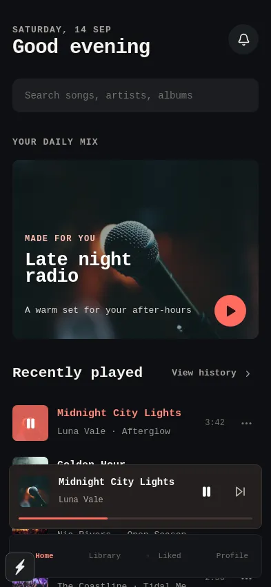 Streamify Mobile