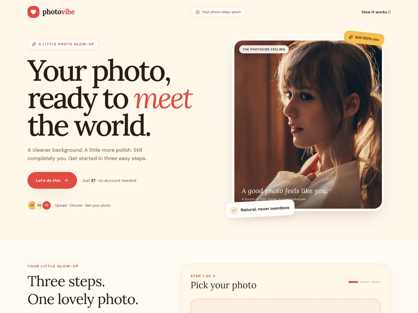 PhotoVibe Cleanup App