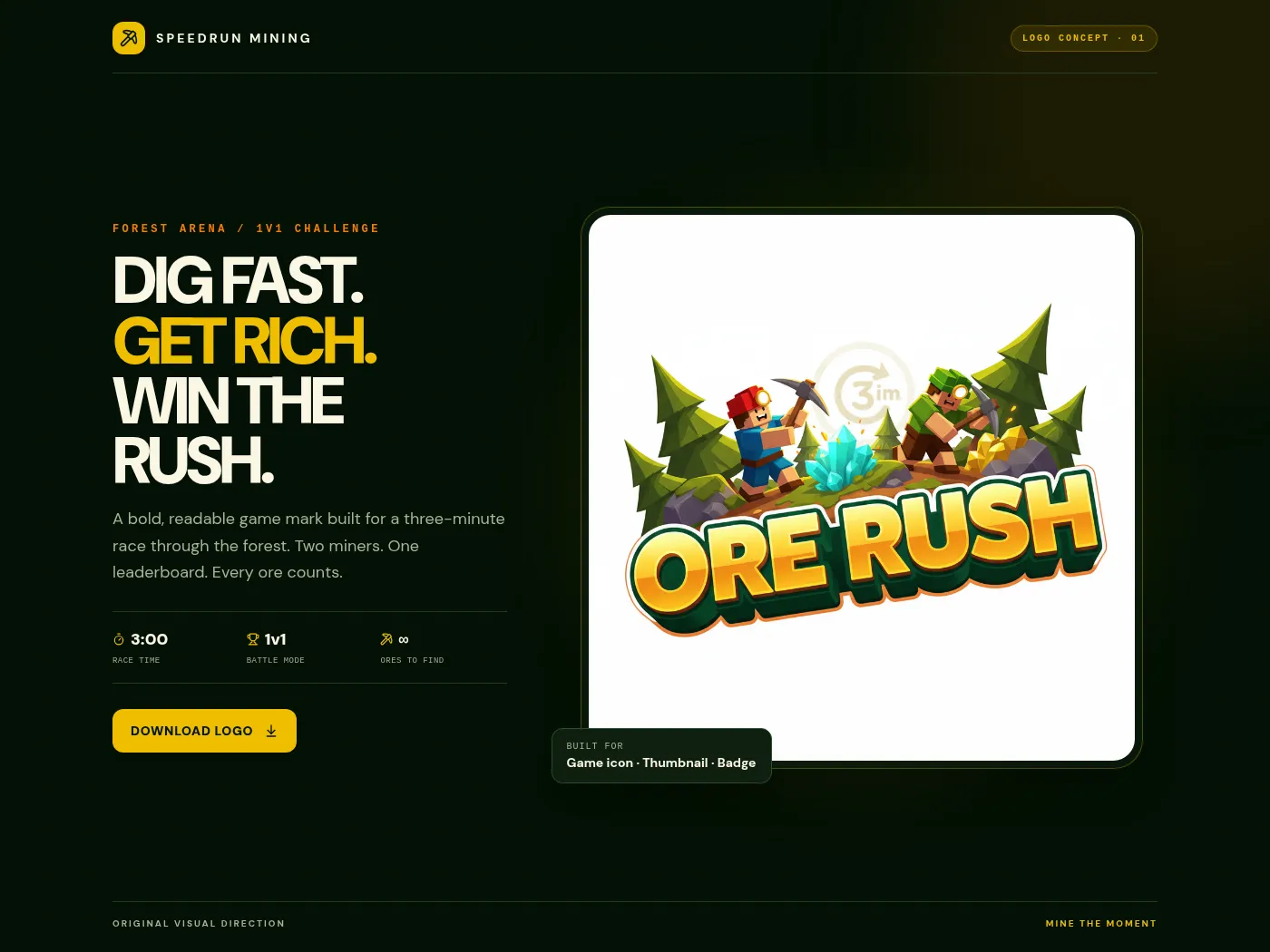 SpeedRun Mining Logo
