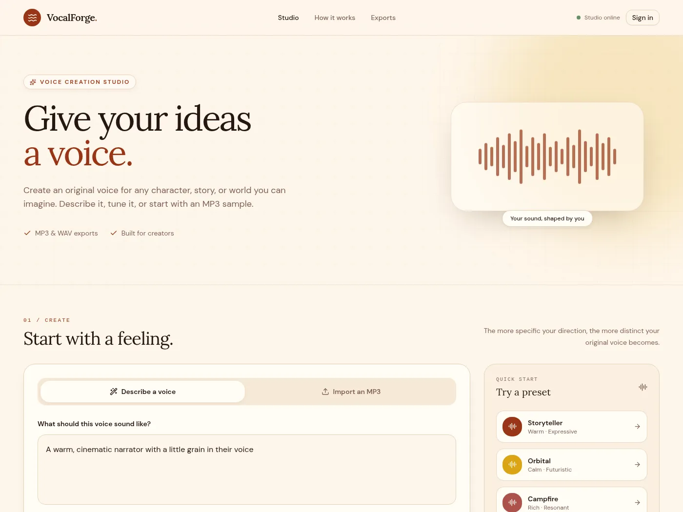 VocalForge AI