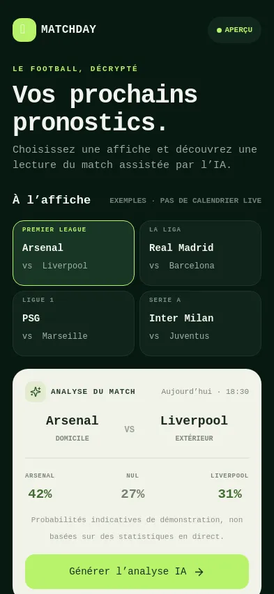 Football Match Predictor