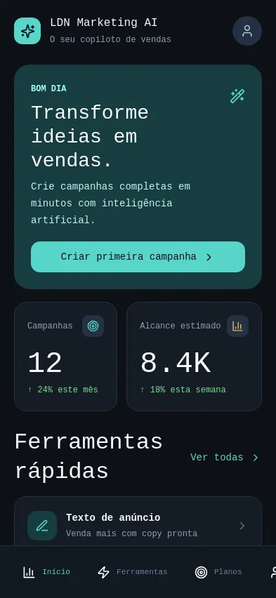 LDN Marketing AI Mobile