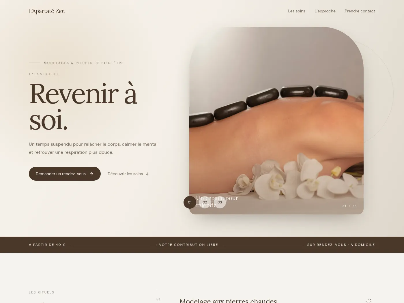 Zen Massage Studio Site