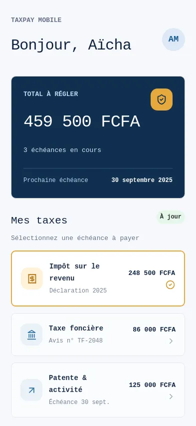 TaxPay Mobile
