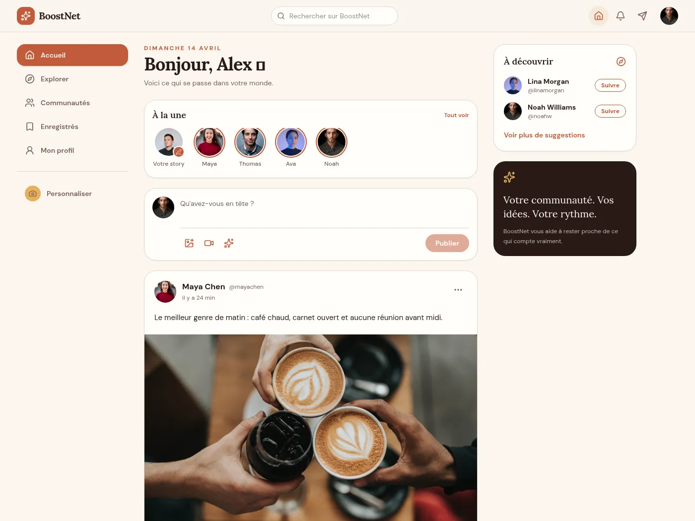 BoostNet Social
