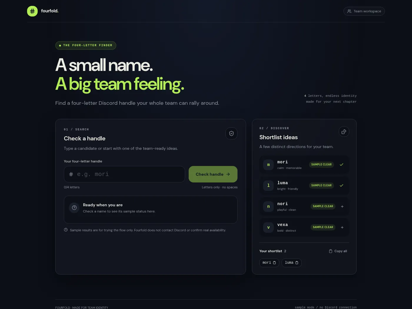 Discord Name Finder